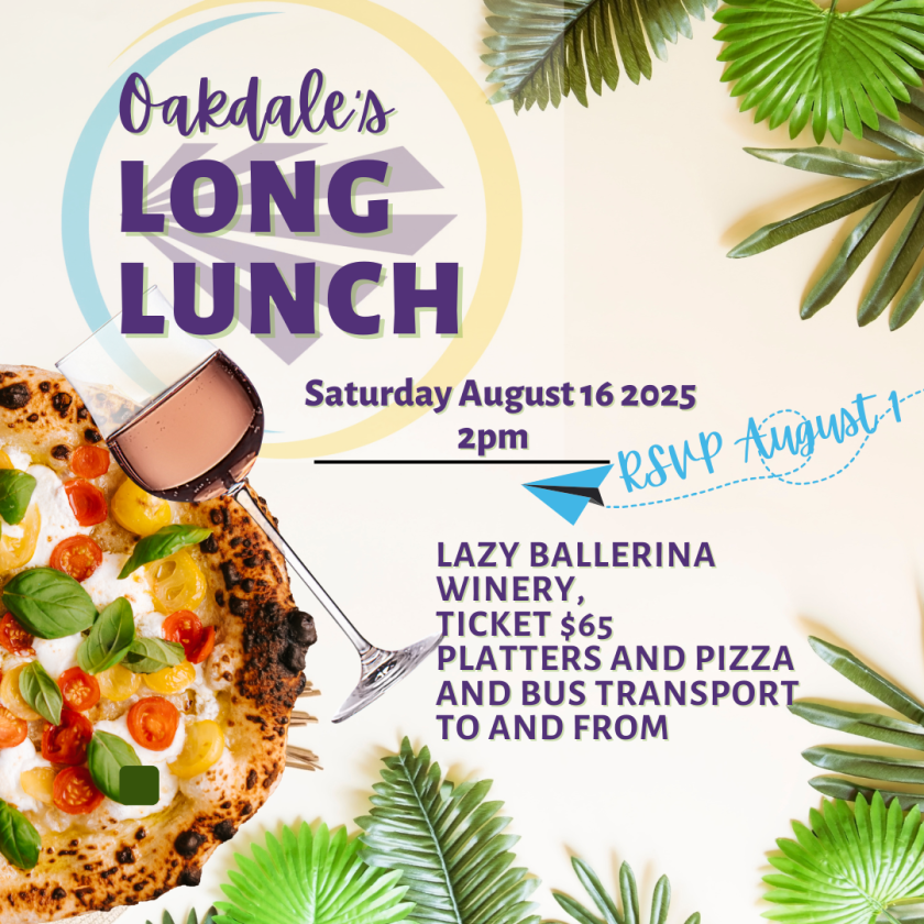 Oakdale's Long Lunch - Oakdale Netball Club
